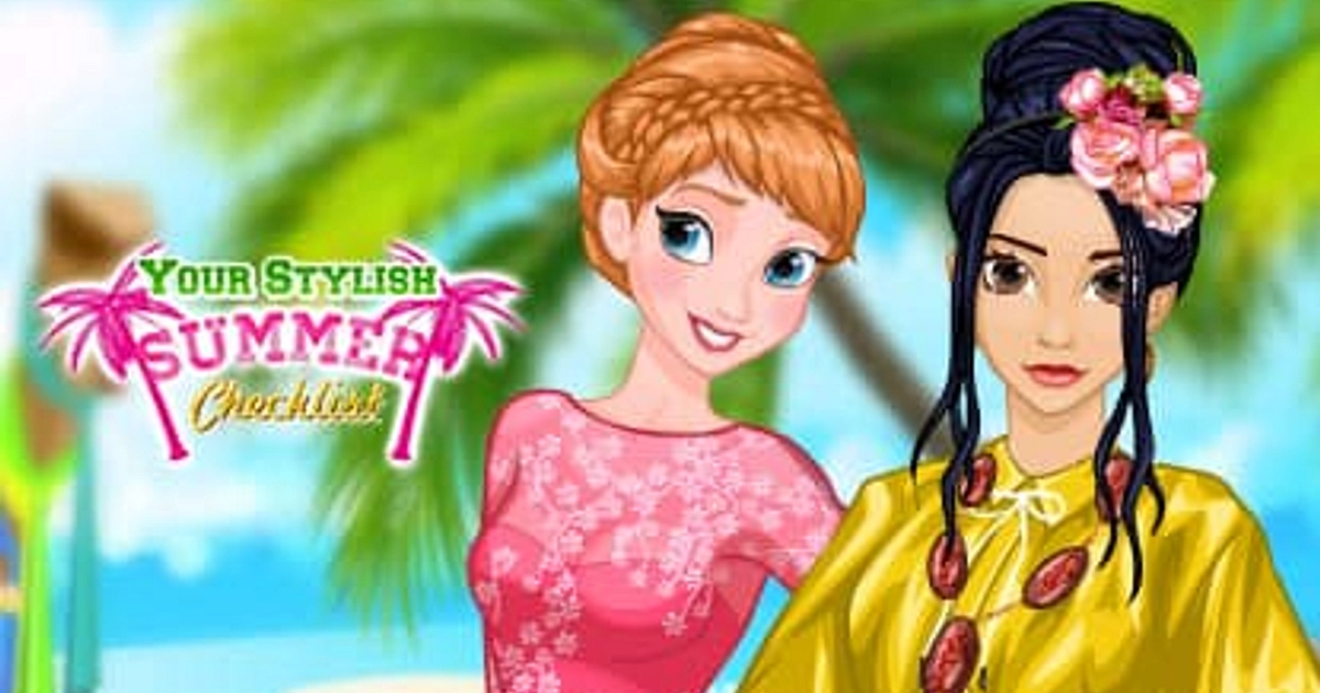 Stijlvolle Zomer Checklist - Gratis Online Spel | FunnyGames