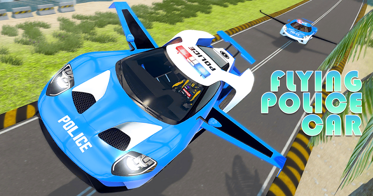 Flying Police Car - Gratis Online Spel | FunnyGames