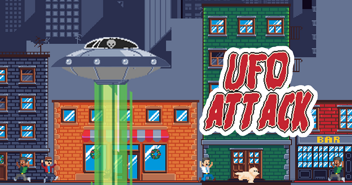 UFO Attack - Gratis Online Spel | FunnyGames