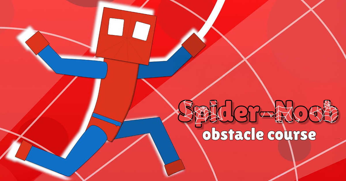 Spider Noob Obstacle Course - Gratis Online Spel | FunnyGames