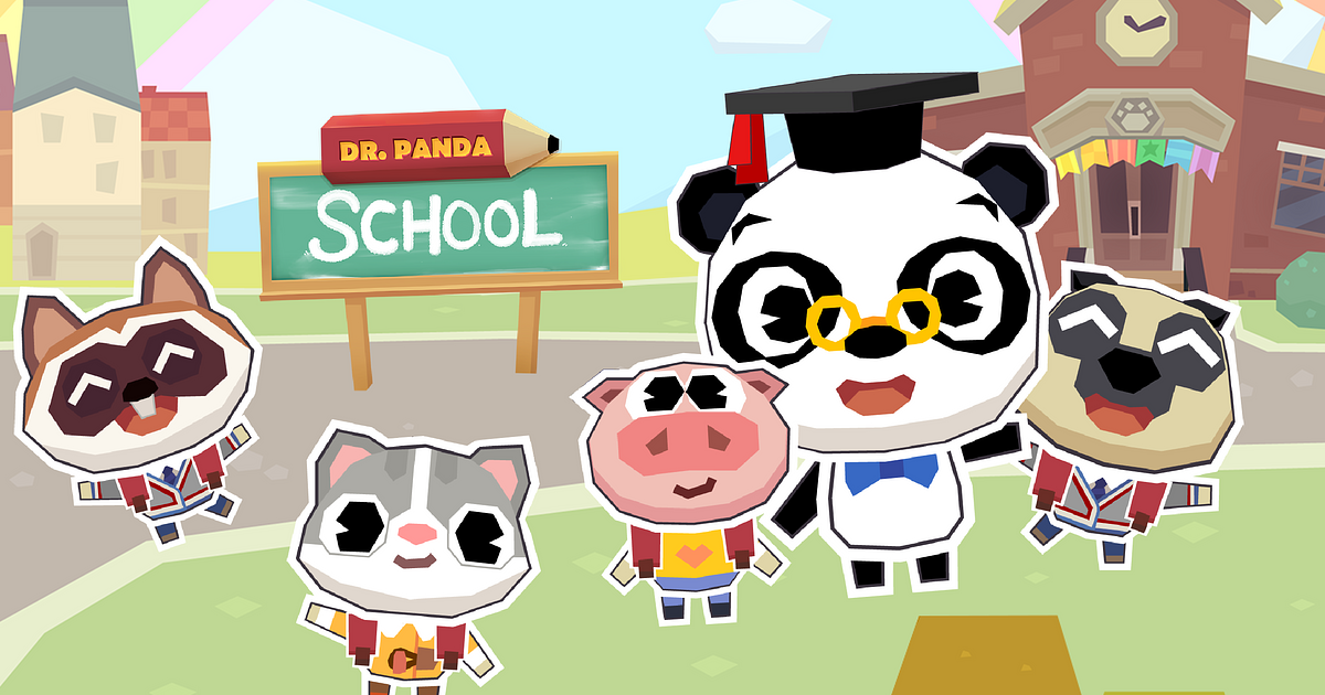 Dr Panda School - Gratis Online Spel | FunnyGames