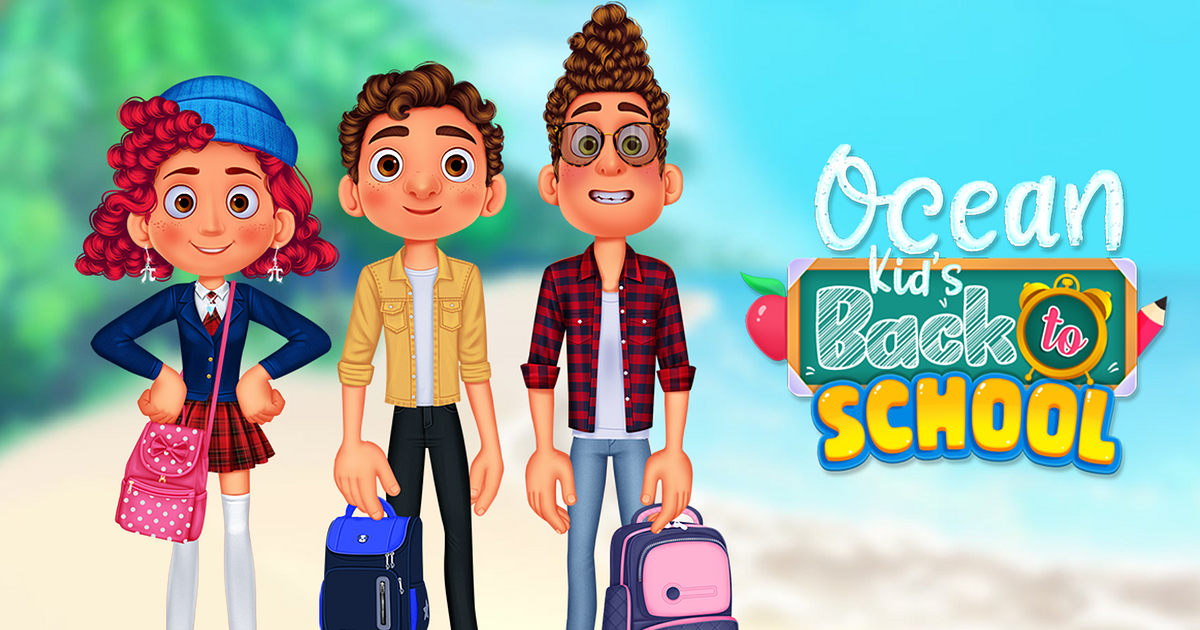 Ocean Kids: Back to School - Gratis Online Spel | FunnyGames