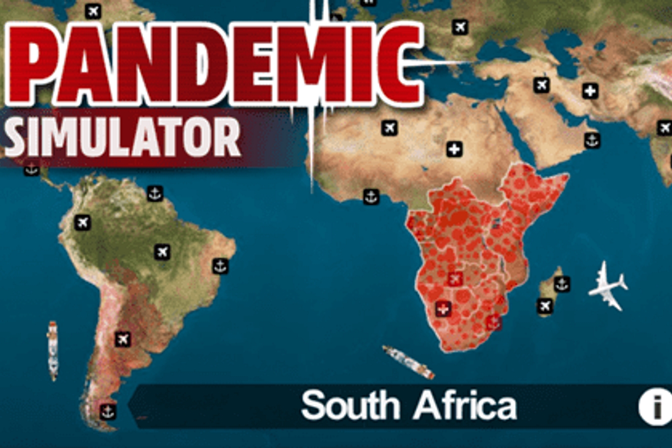 Pandemic Simulator - Gratis Online Spel | FunnyGames