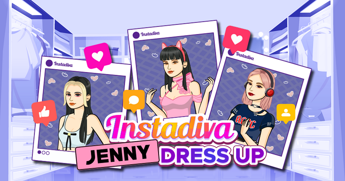 Instadiva Jenny Dress Up - Gratis Online Spel | FunnyGames