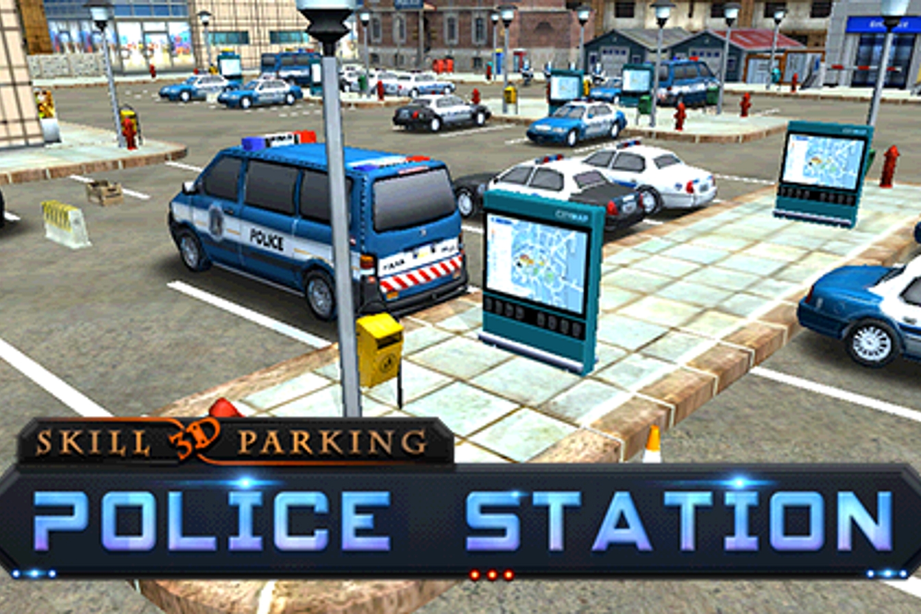 Skill 3D Parking: Police Station - Spel | FunnyGames