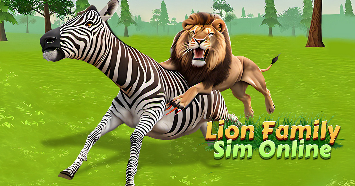 Lion Family Sim Online - Gratis Online Spel | FunnyGames