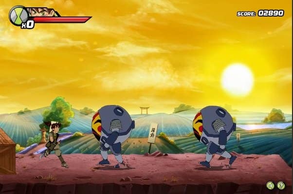 Ben 10 Samurai Avontuur - Gratis Online Spel | FunnyGames