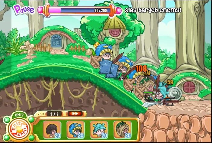 My Little Army - Gratis Online Spel | FunnyGames