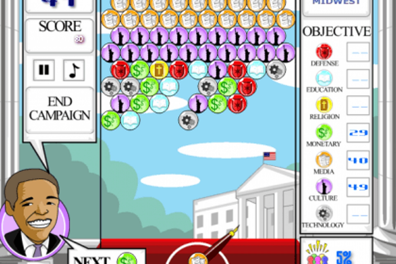 Obama Bubbles - Gratis Online Spel | FunnyGames