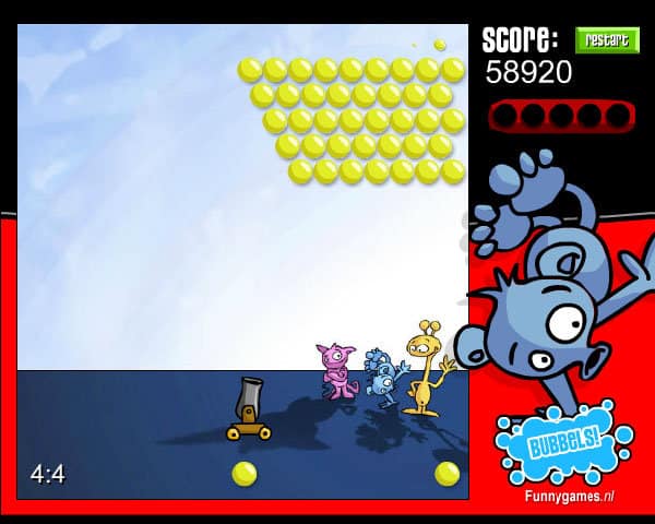 Bubbels 1 - Gratis Online Spel | FunnyGames