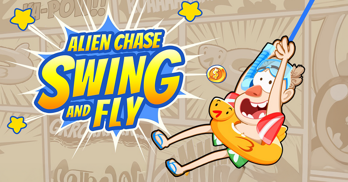 Alien Chase: Swing and Fly - Gratis Online Spel | FunnyGames