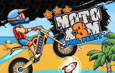 Moto X3M Pool Party - Gratis Online Spel | FunnyGames