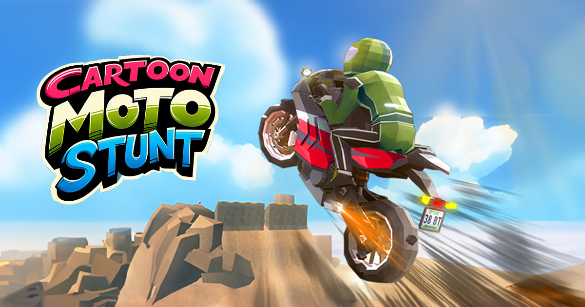 Cartoon Moto Stunt - Gratis Online Spel | FunnyGames