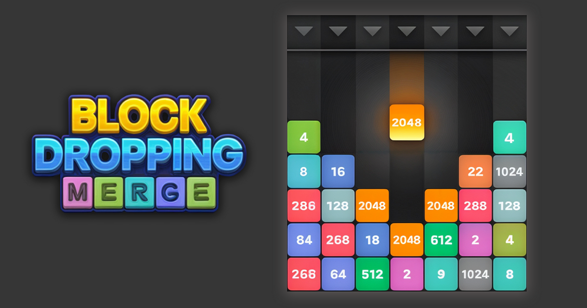 Block Dropping Merge - Gratis Online Spel | FunnyGames