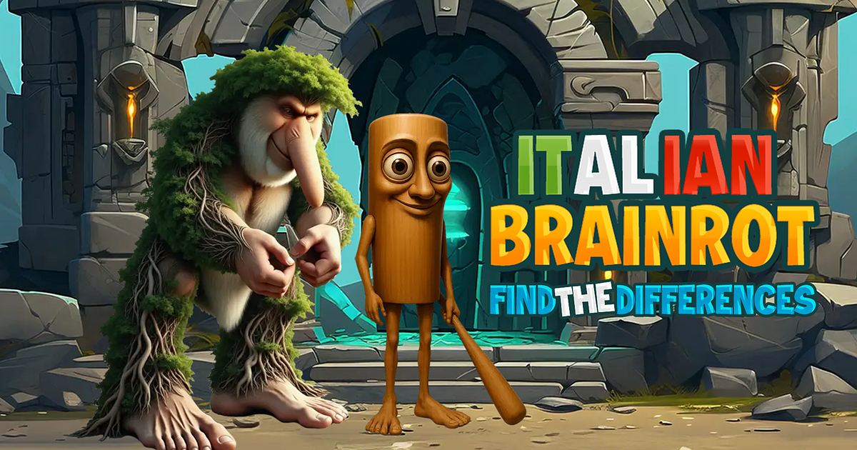 Italian Brainrot: Find the Differences - Gratis Online Spel | FunnyGames