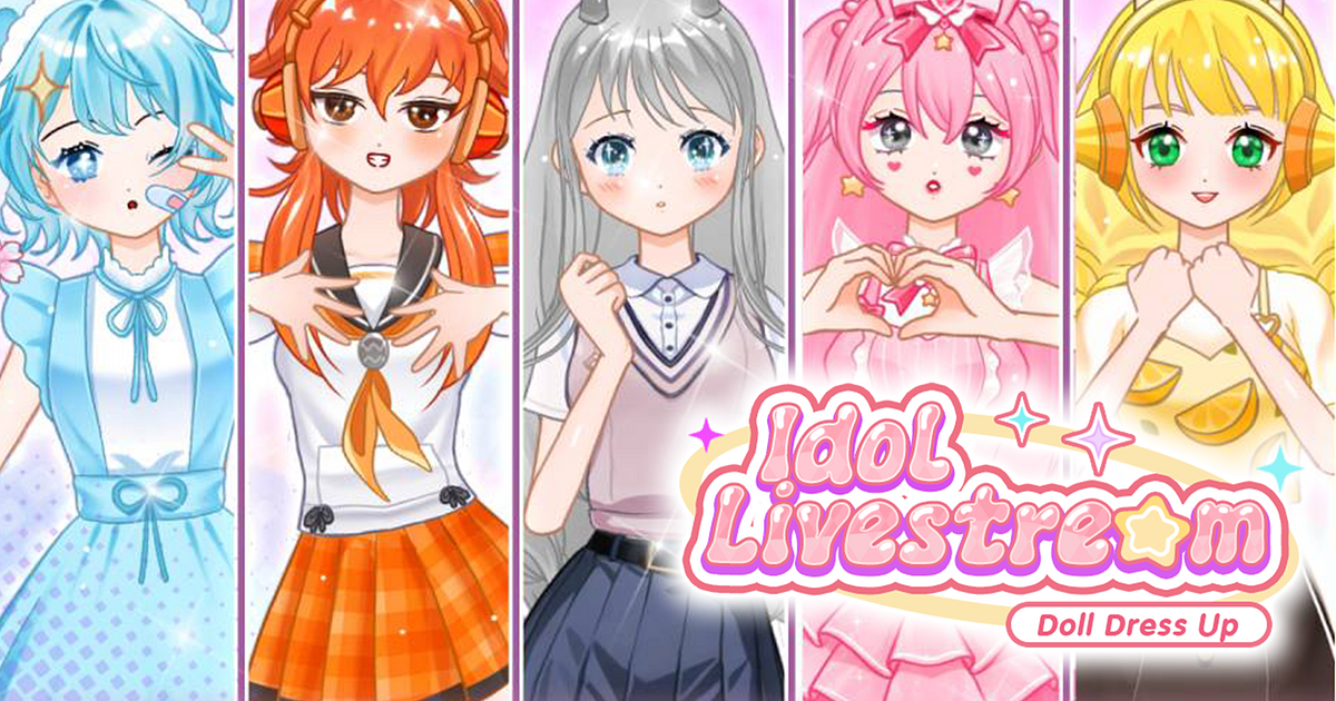 Idol Livestream: Doll Dress Up - Gratis Online Spel | FunnyGames