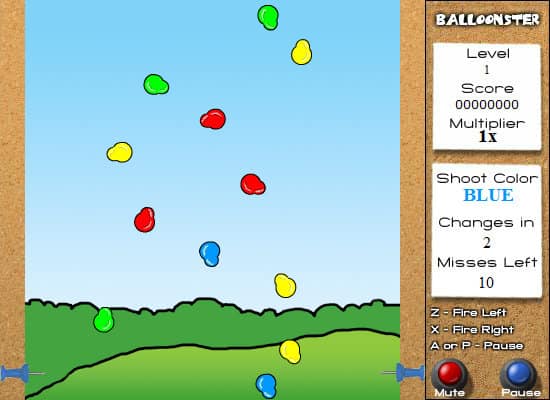 Ballonnen Prikken - Gratis Online Spel | FunnyGames
