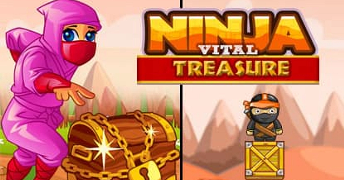 Ninja Vital Treasure - Gratis Online Spel | FunnyGames