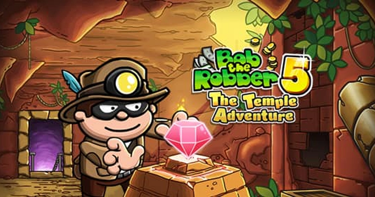 Bob The Robber 5: Temple Adventure - Spel | FunnyGames