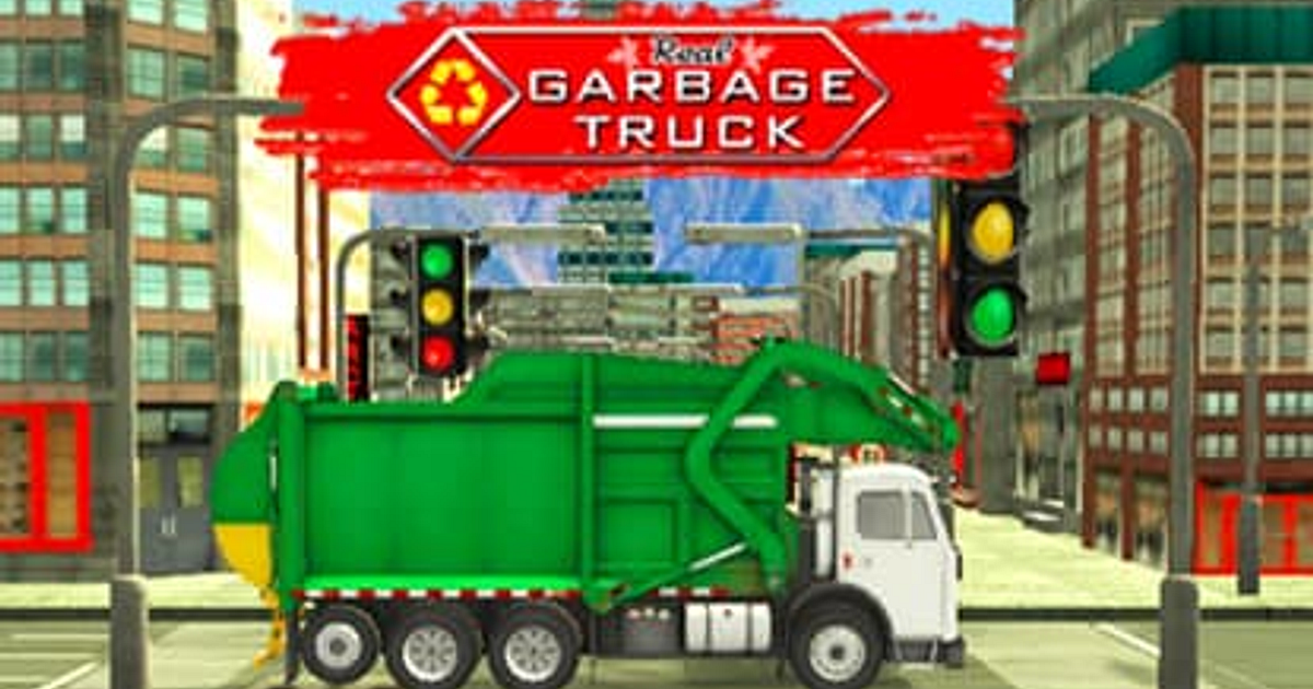 Garbage Truck Simulator - Gratis Online Spel | FunnyGames