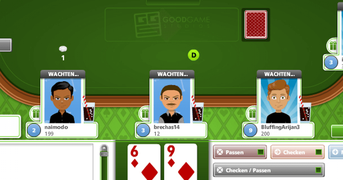 Goodgame Poker - Gratis Online Spel | FunnyGames