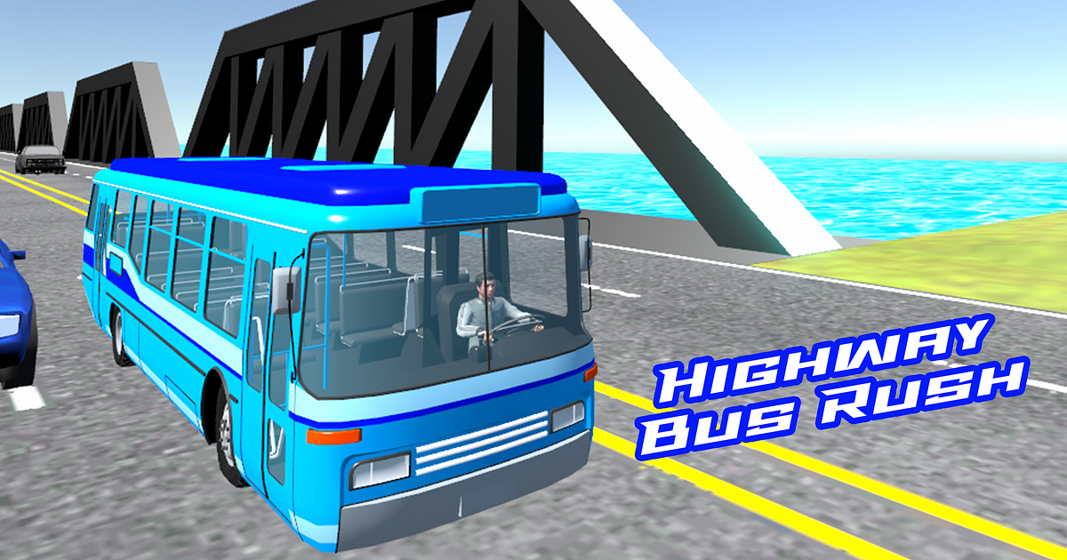 Highway Bus Rush - Gratis Online Spel | FunnyGames