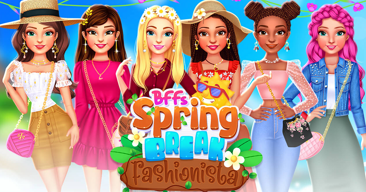BFF Spring Break Fashionista - Gratis Online Spel | FunnyGames