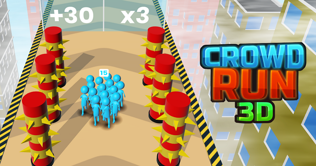 Crowd Run 3D - Gratis Online Spel | FunnyGames
