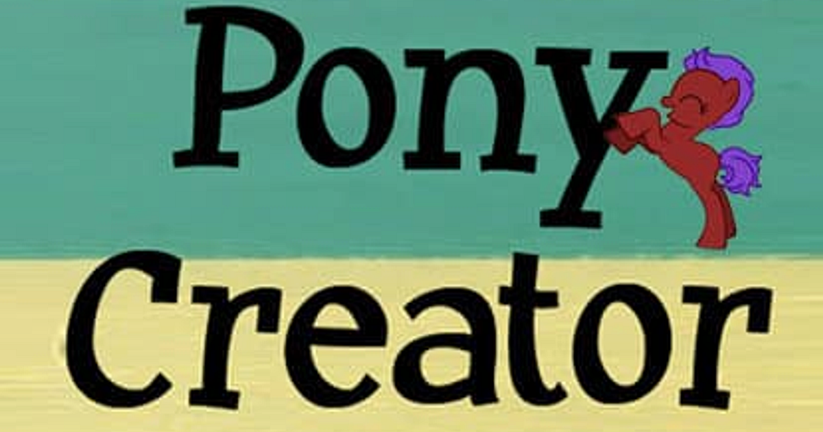 Pony Creator My Little Pony 3D Pony Creator Game Lets Make Princess