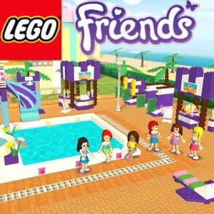 Lego Friends: Pool Party - Gratis Online Spel | FunnyGames
